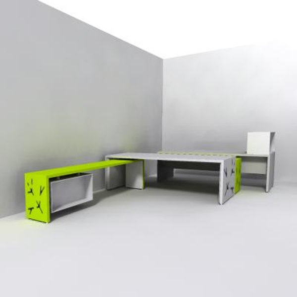Fantoni Furniture 3D Modelle zum Download | TurboSquid