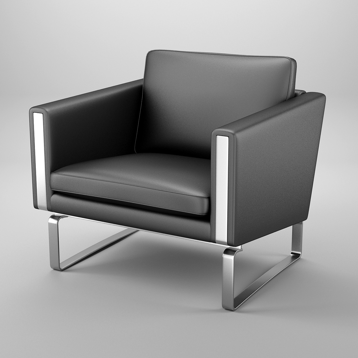 chair hans j wegner 3d max