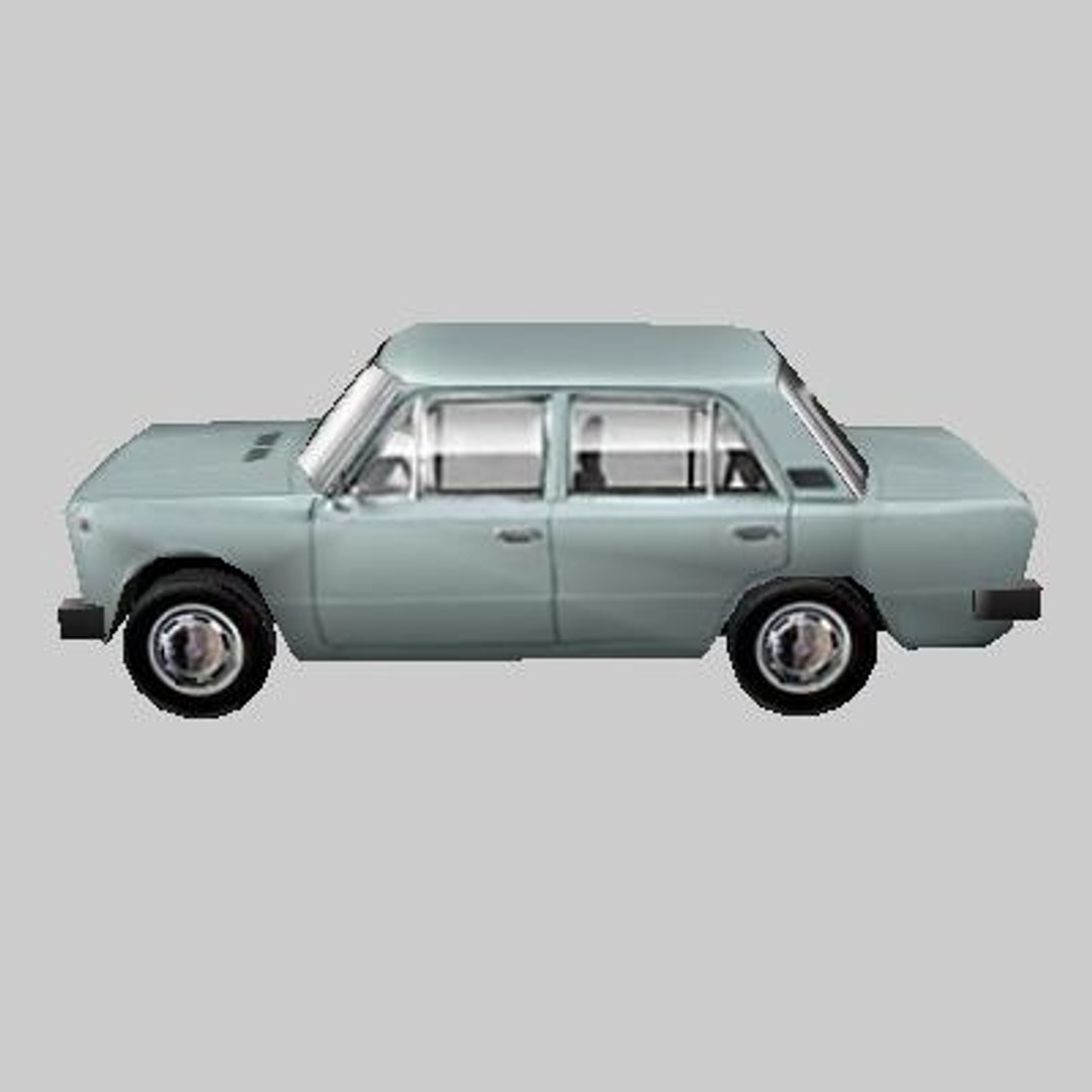 Ussr Cars 1980x 3d Model