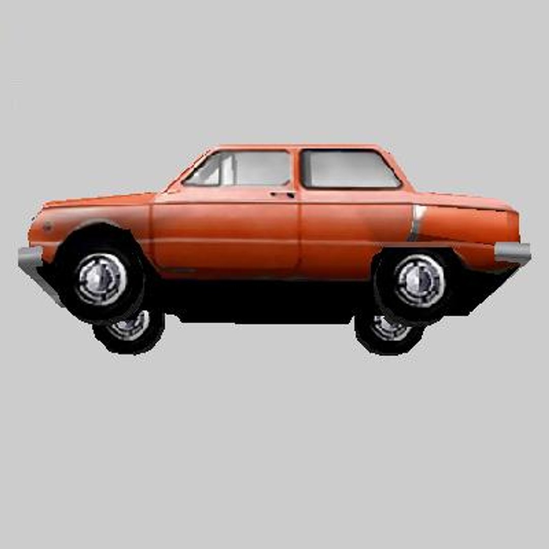 Ussr Cars 1980x 3d Model