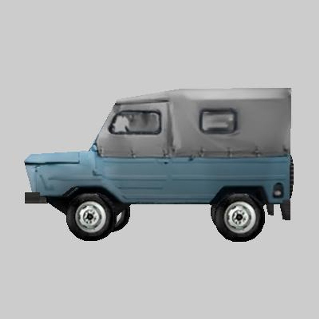 Ussr Cars 1980x 3d Model