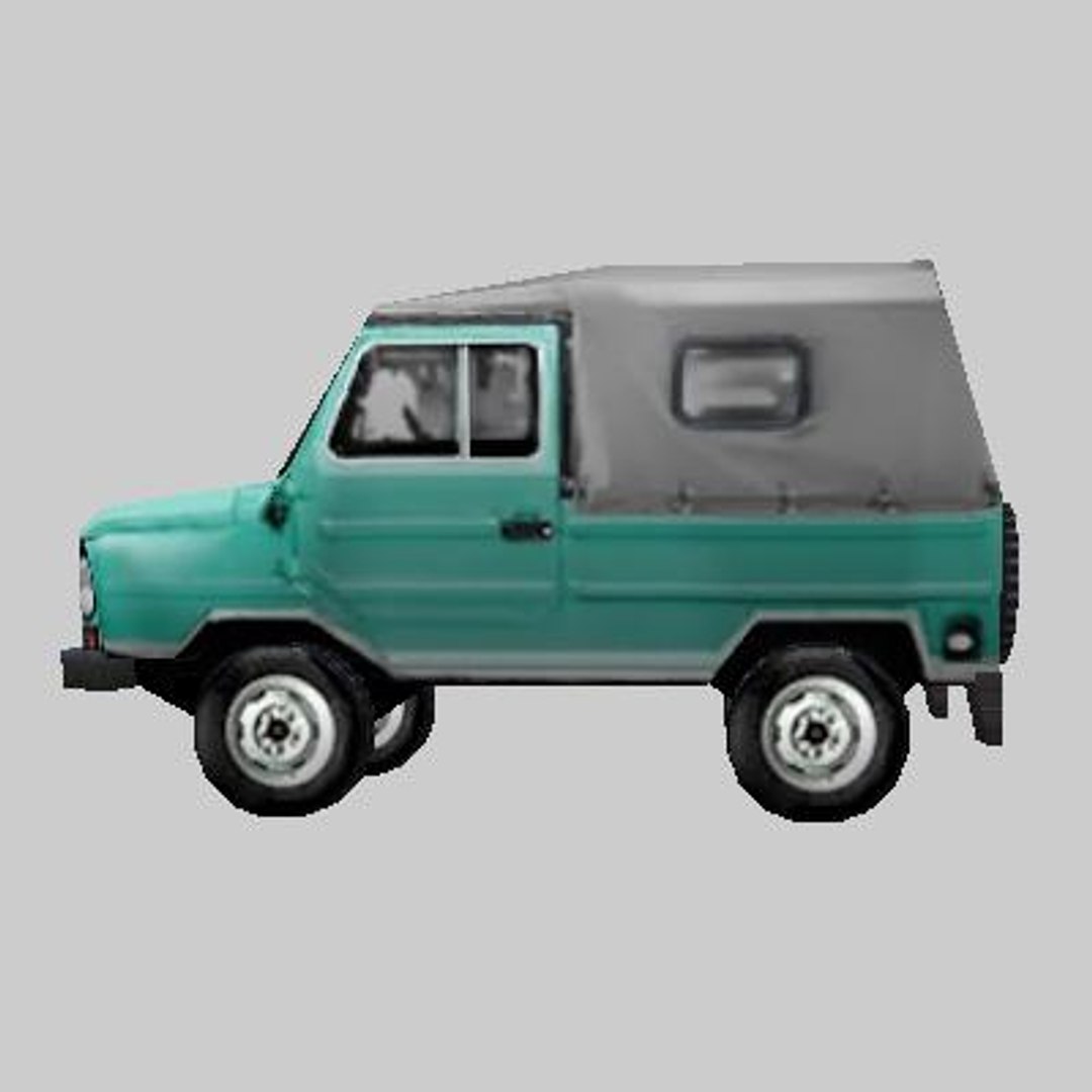 Ussr Cars 1980x 3d Model