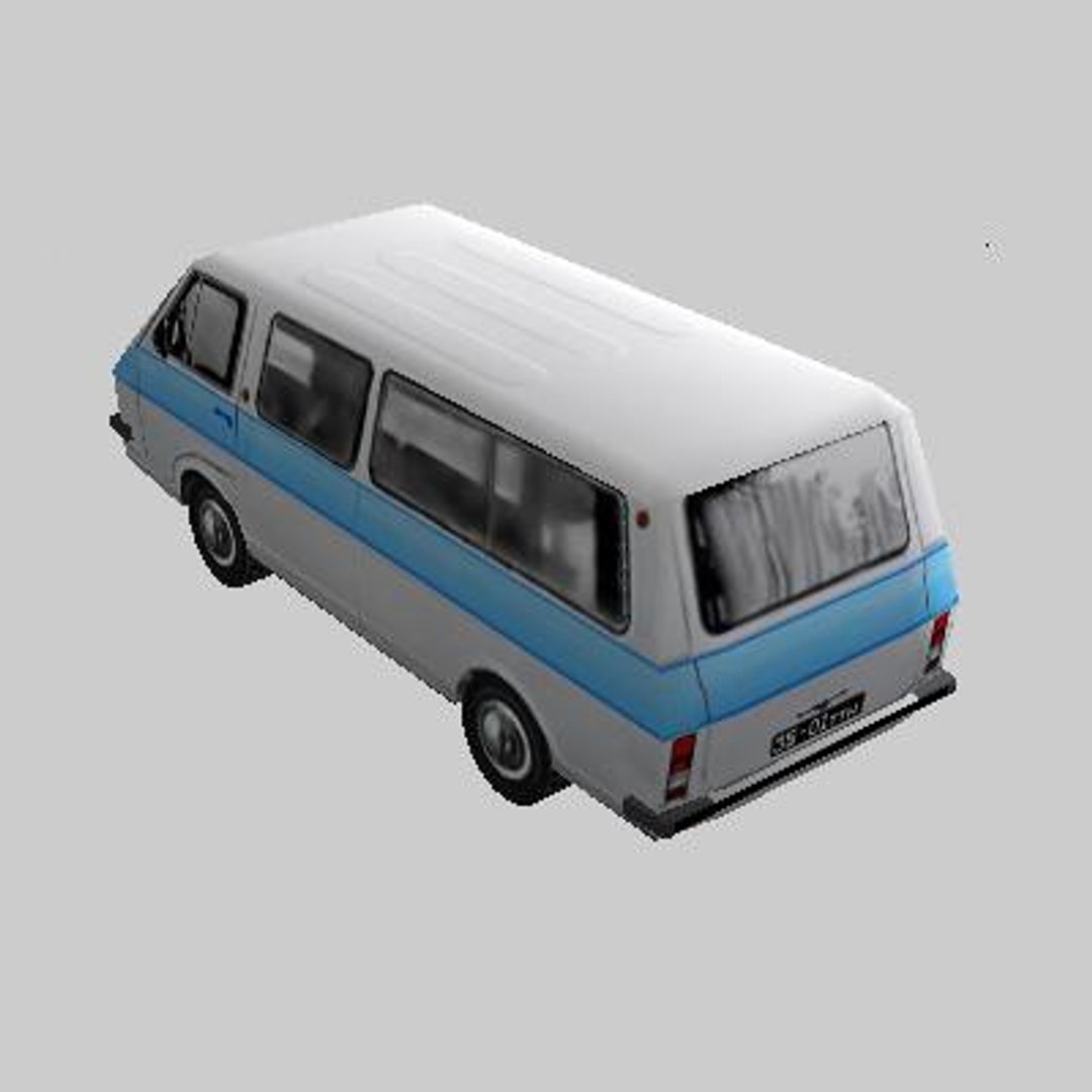 ussr cars 1980x 3d model
