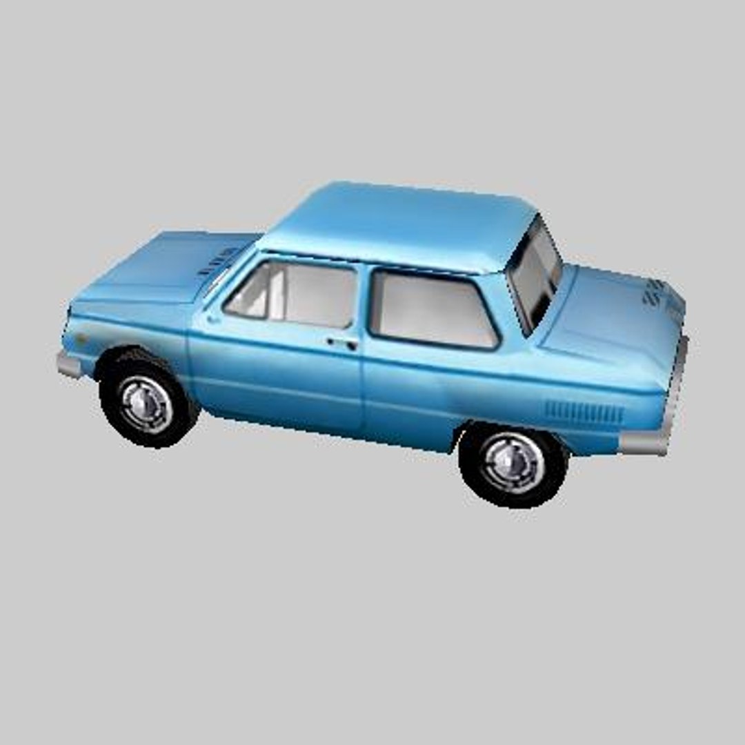 ussr cars 1980x 3d model