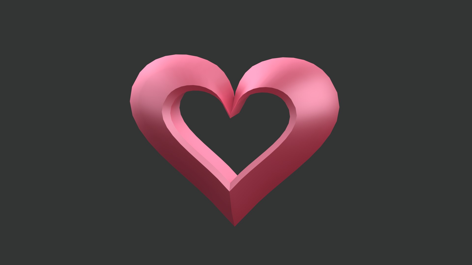 Heart Big Arc 3D model - TurboSquid 1843931