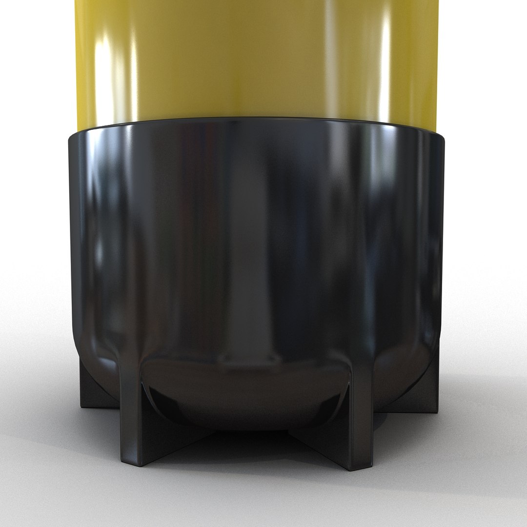 3d scuba tank model
