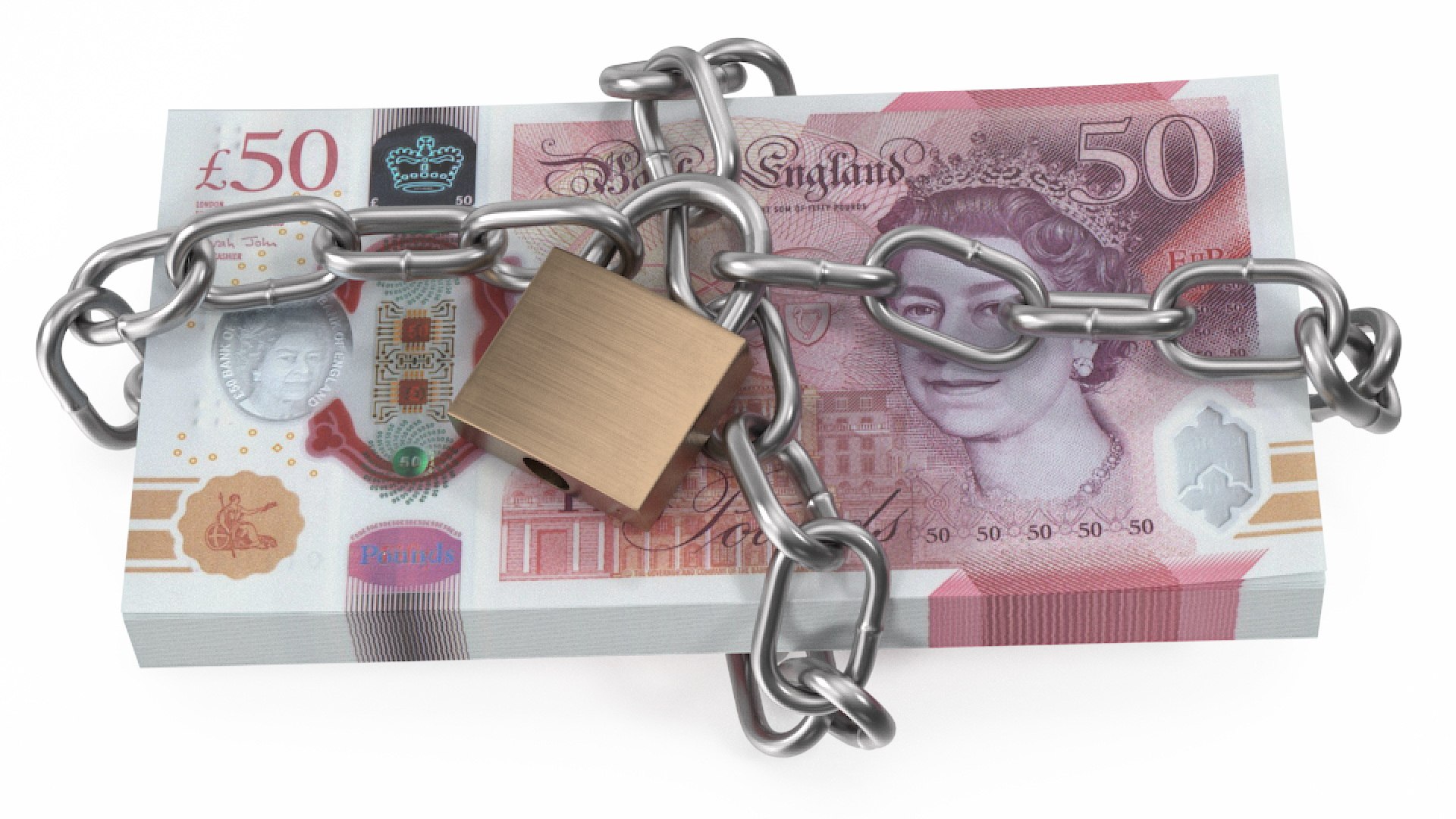 Chained Up Wad Pounds 3D - TurboSquid 2270144