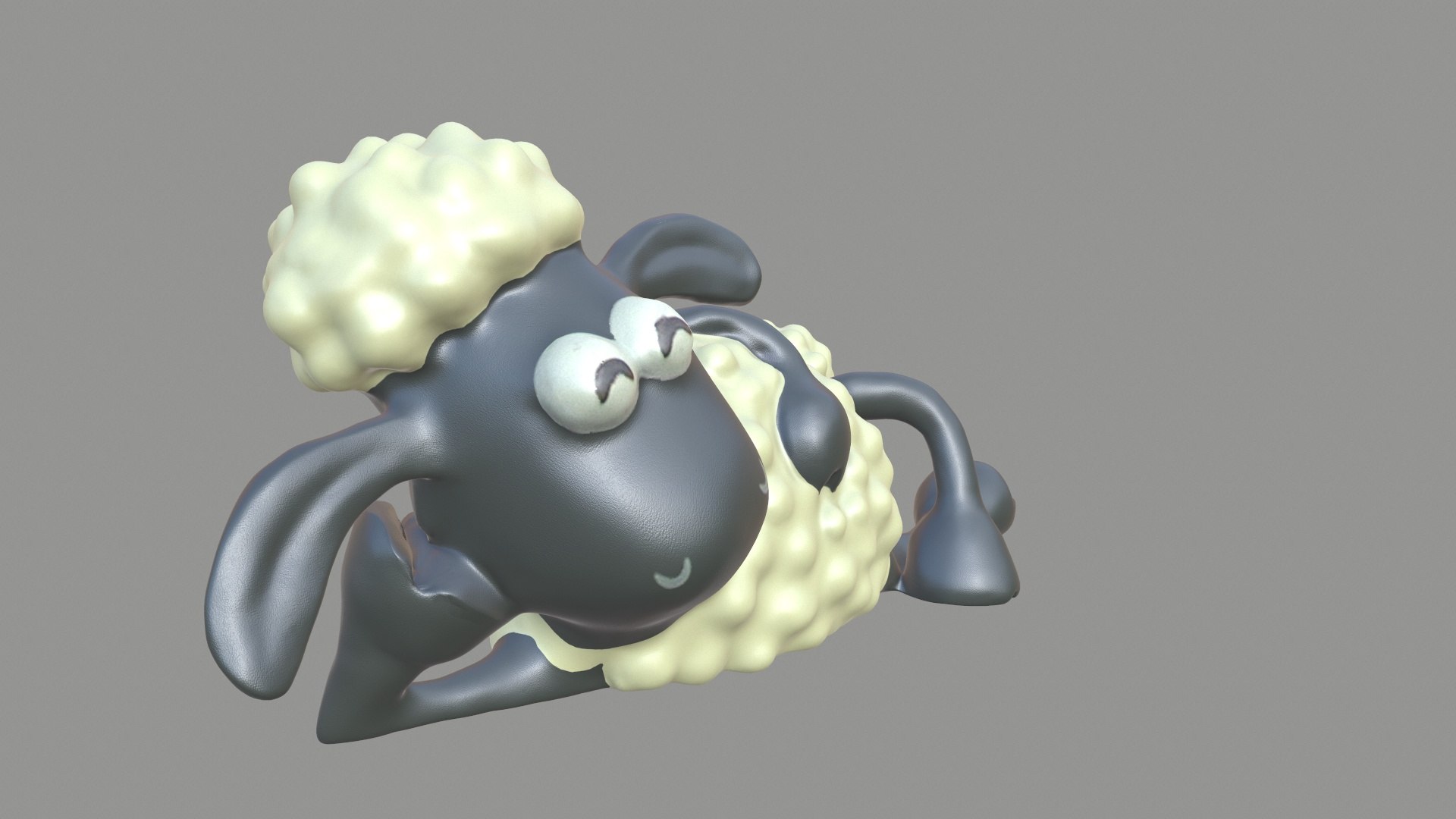 Shaun The Sheep 3D Model - TurboSquid 2002373