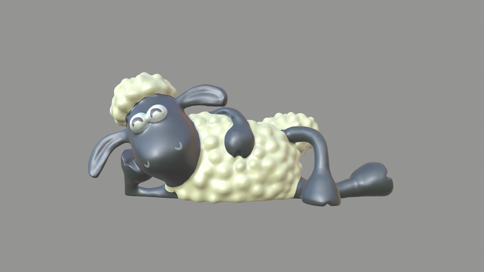 Shaun The Sheep 3D Model - TurboSquid 2002373