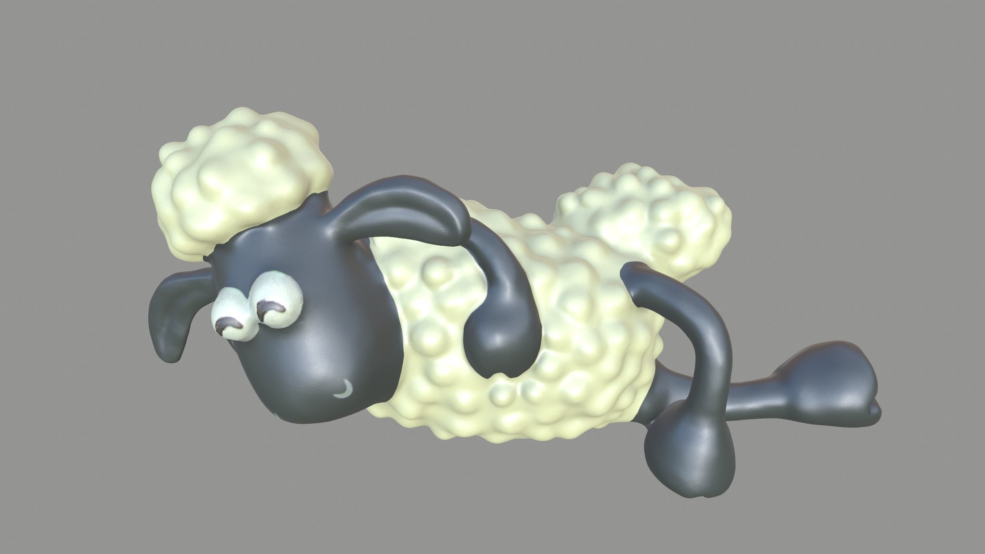 Shaun The Sheep 3D Model - TurboSquid 2002373