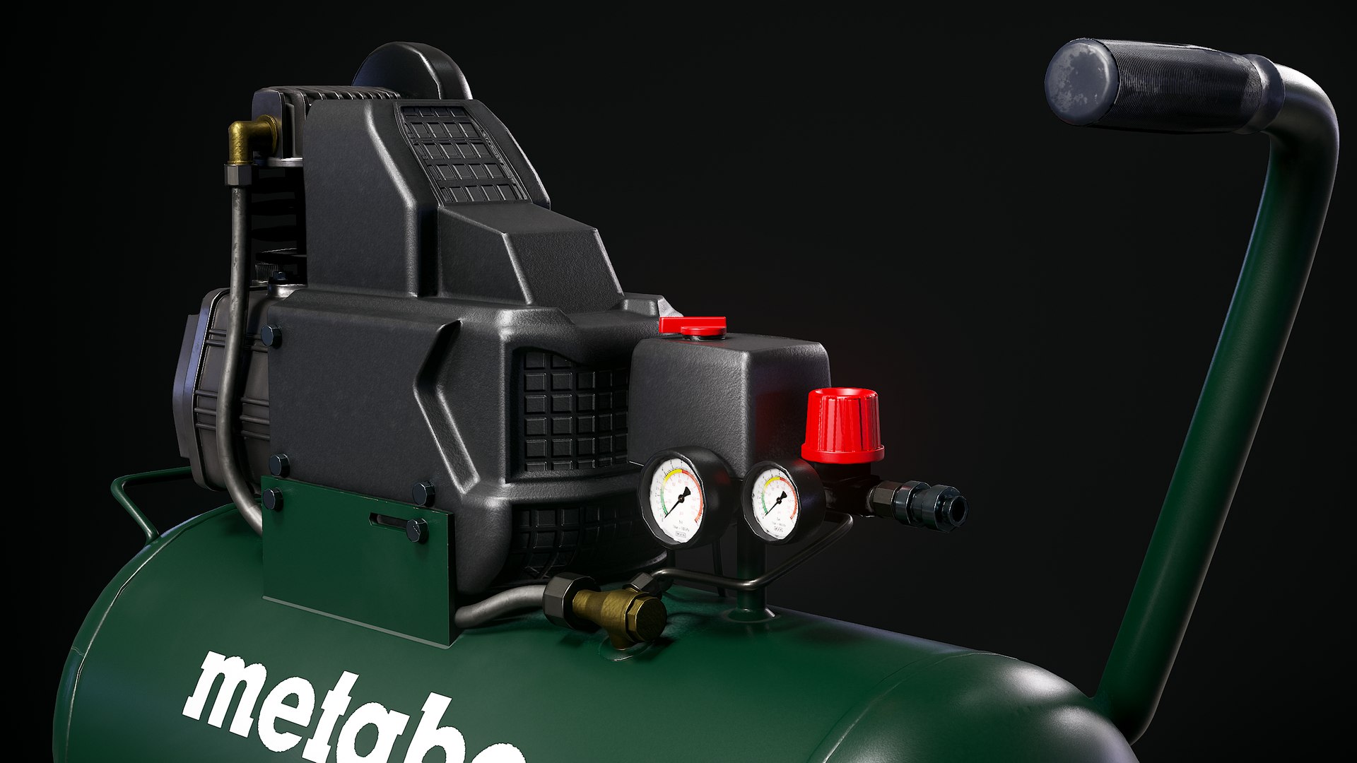 Air Compressor Metabo PBR model - TurboSquid 1848300