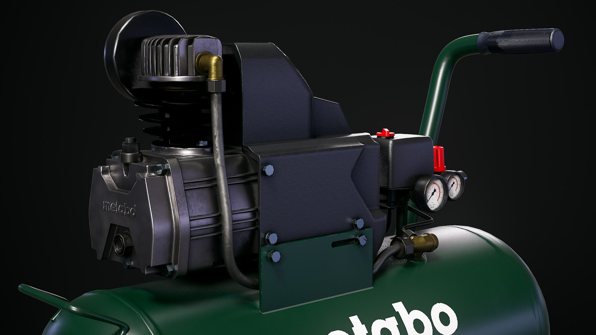 Air Compressor Metabo PBR model - TurboSquid 1848300