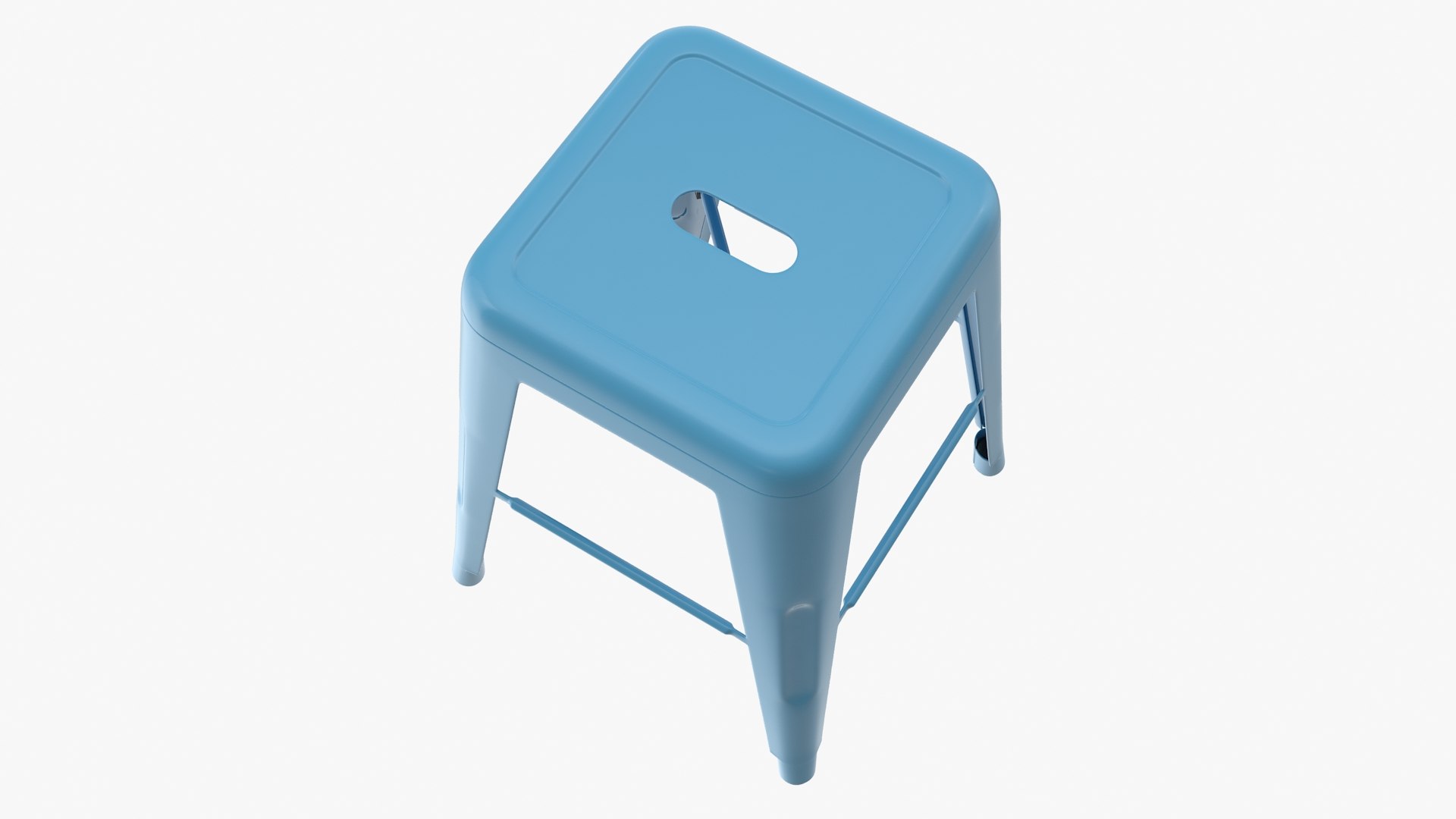 3D Metal Stool Model - TurboSquid 1449970