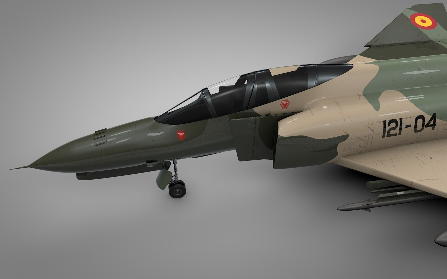 Mcdonnell Douglas F-4 Model - TurboSquid 1675747