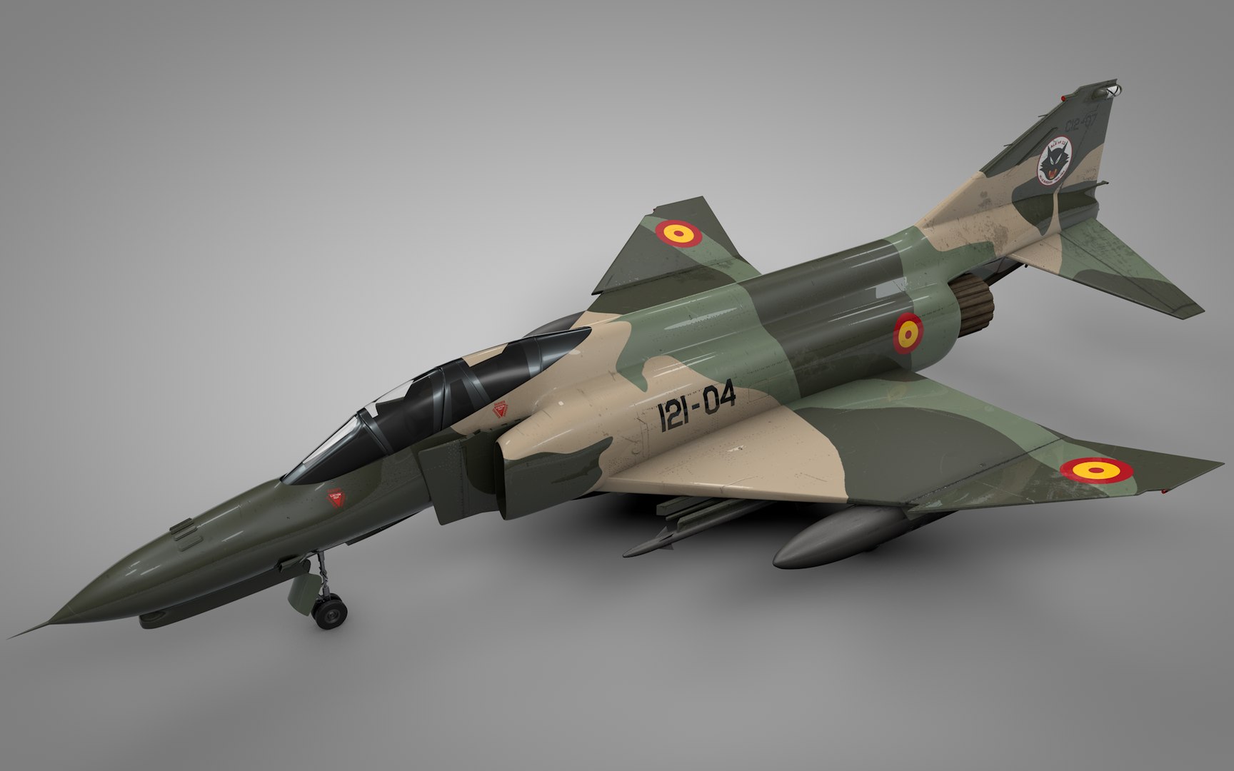 Mcdonnell Douglas F-4 Model - TurboSquid 1675747