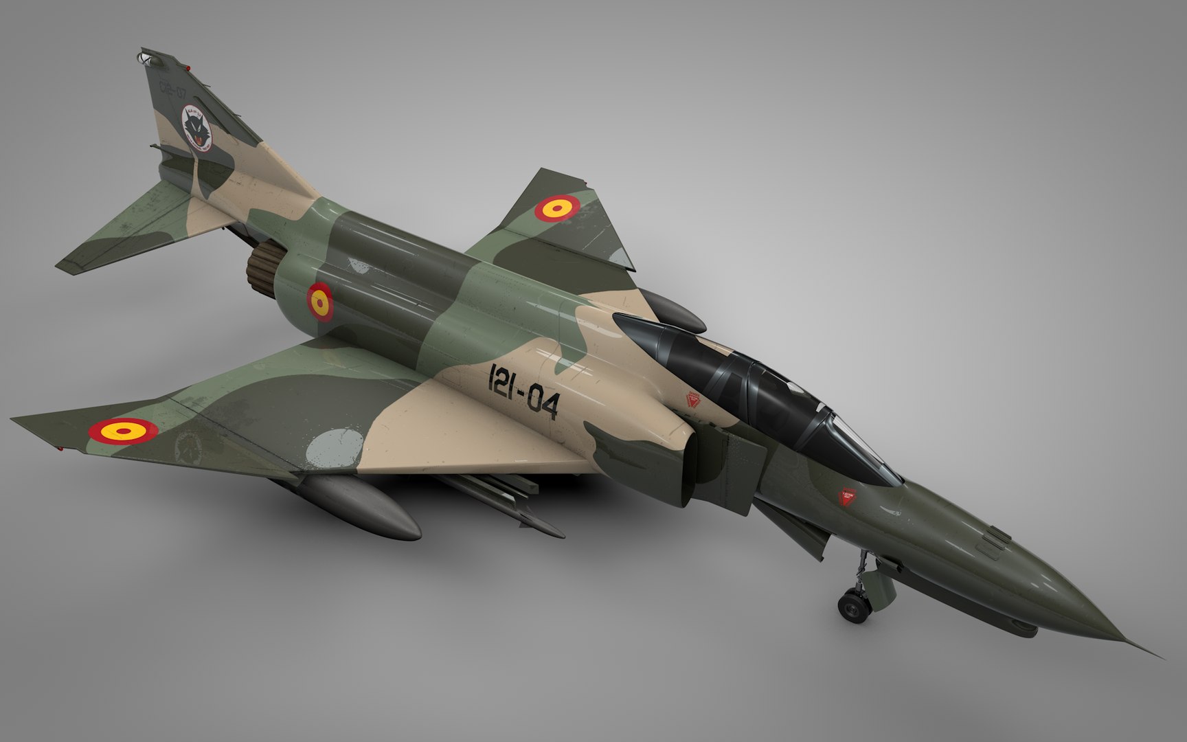 Mcdonnell Douglas F-4 Model - TurboSquid 1675747