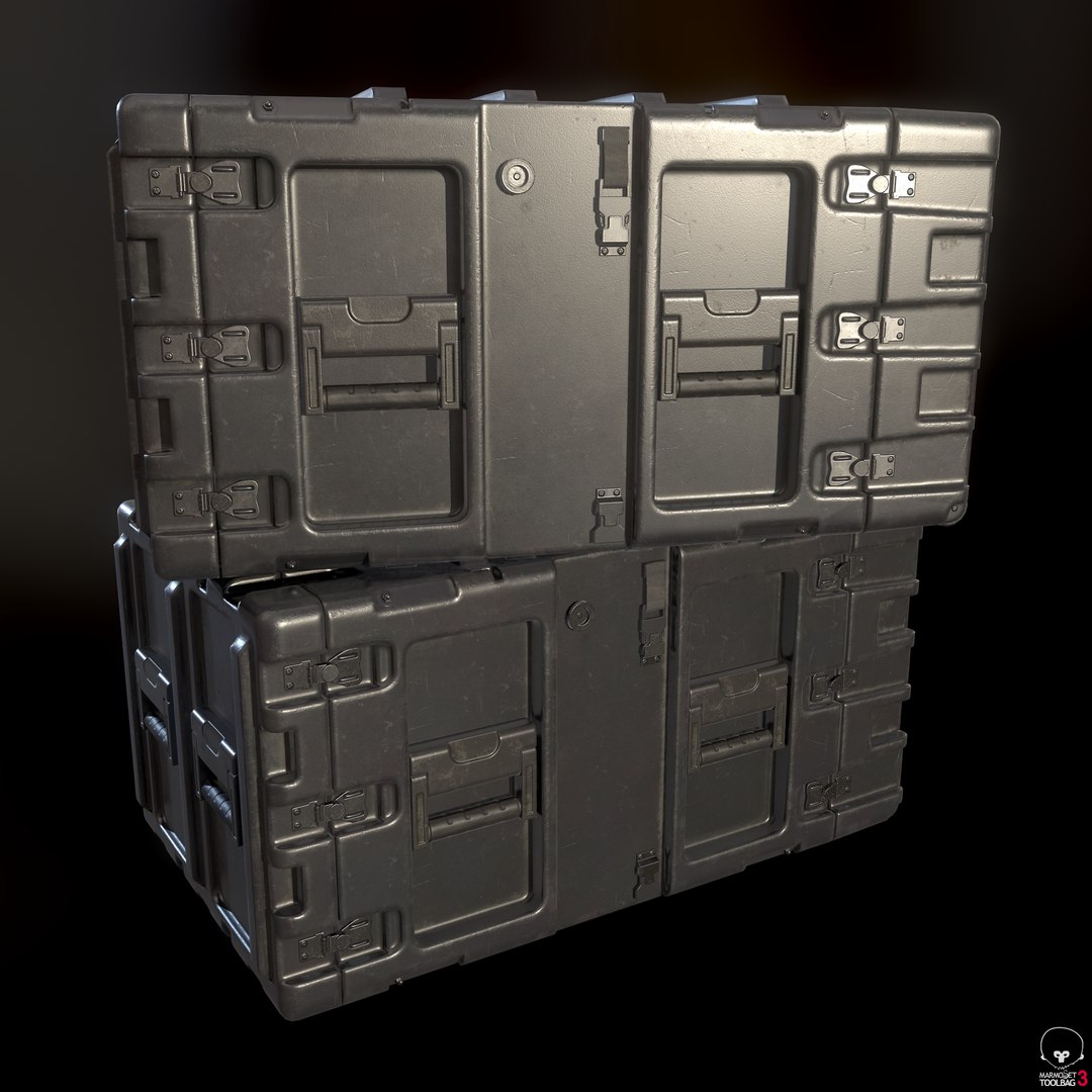 Army Crate Box Model - TurboSquid 1413963