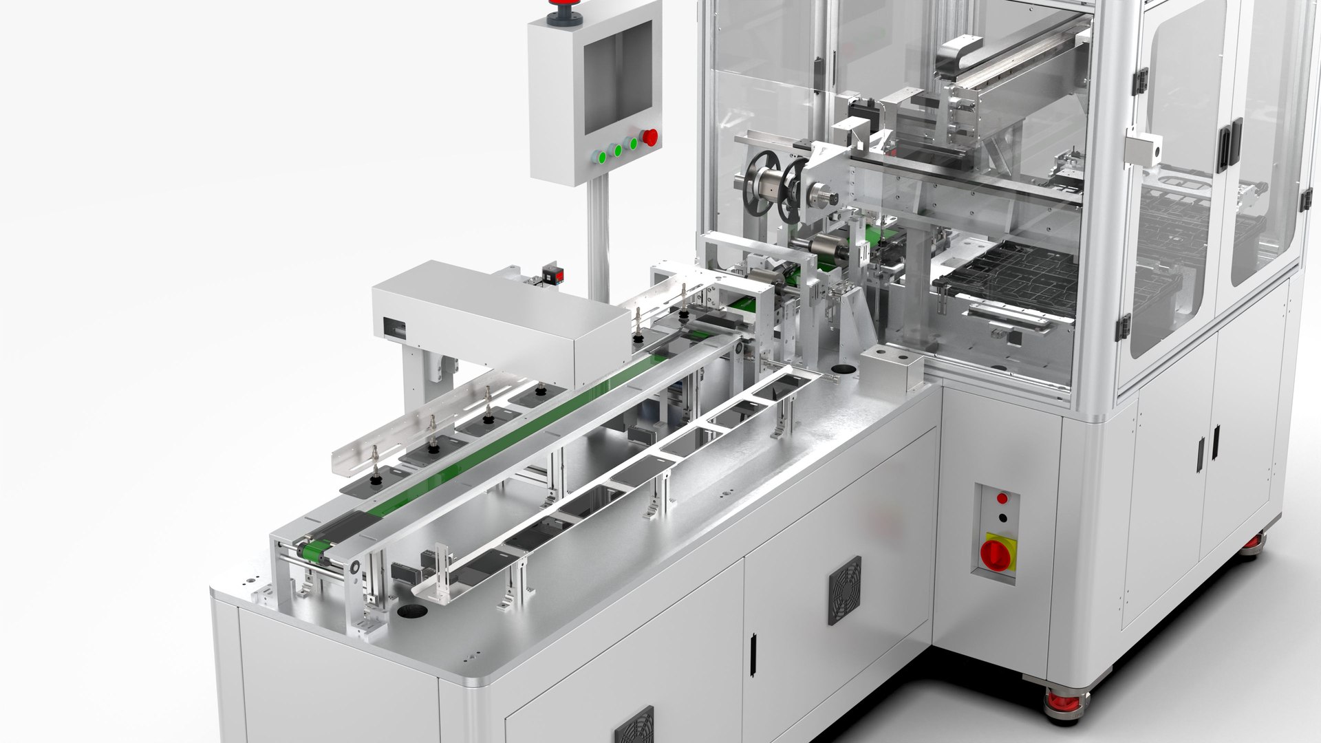 3D Model Mobile Phone Laminating Machine - TurboSquid 2035259