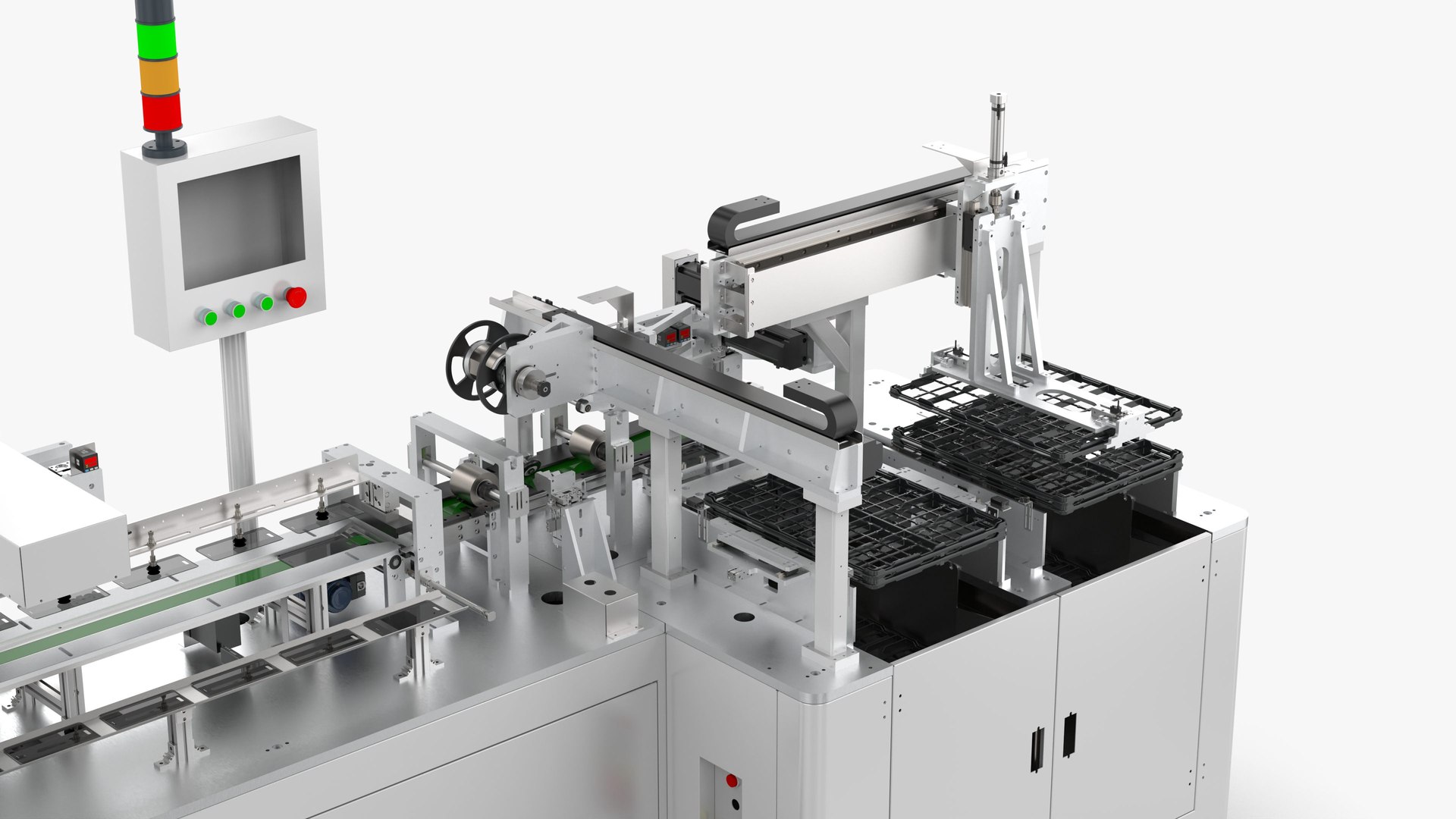 3D Model Mobile Phone Laminating Machine - TurboSquid 2035259