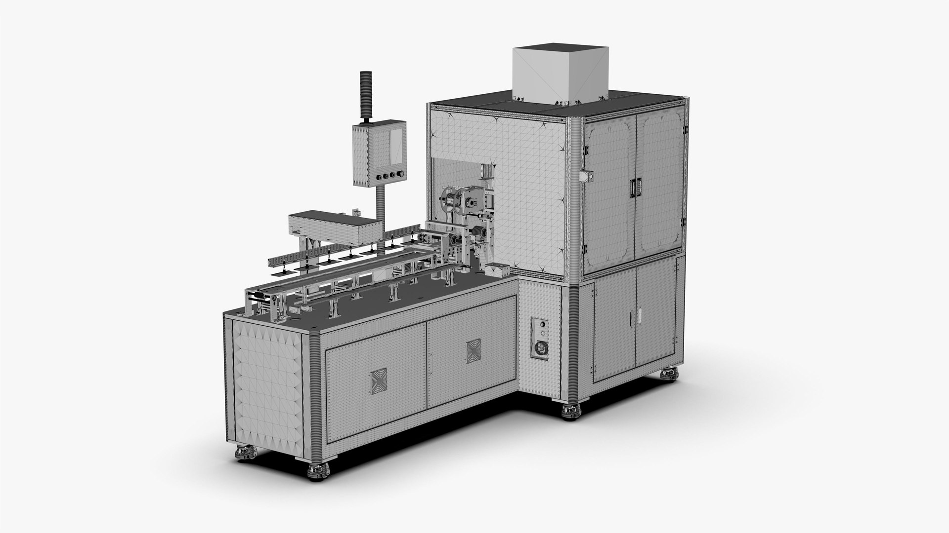 3D Model Mobile Phone Laminating Machine - TurboSquid 2035259