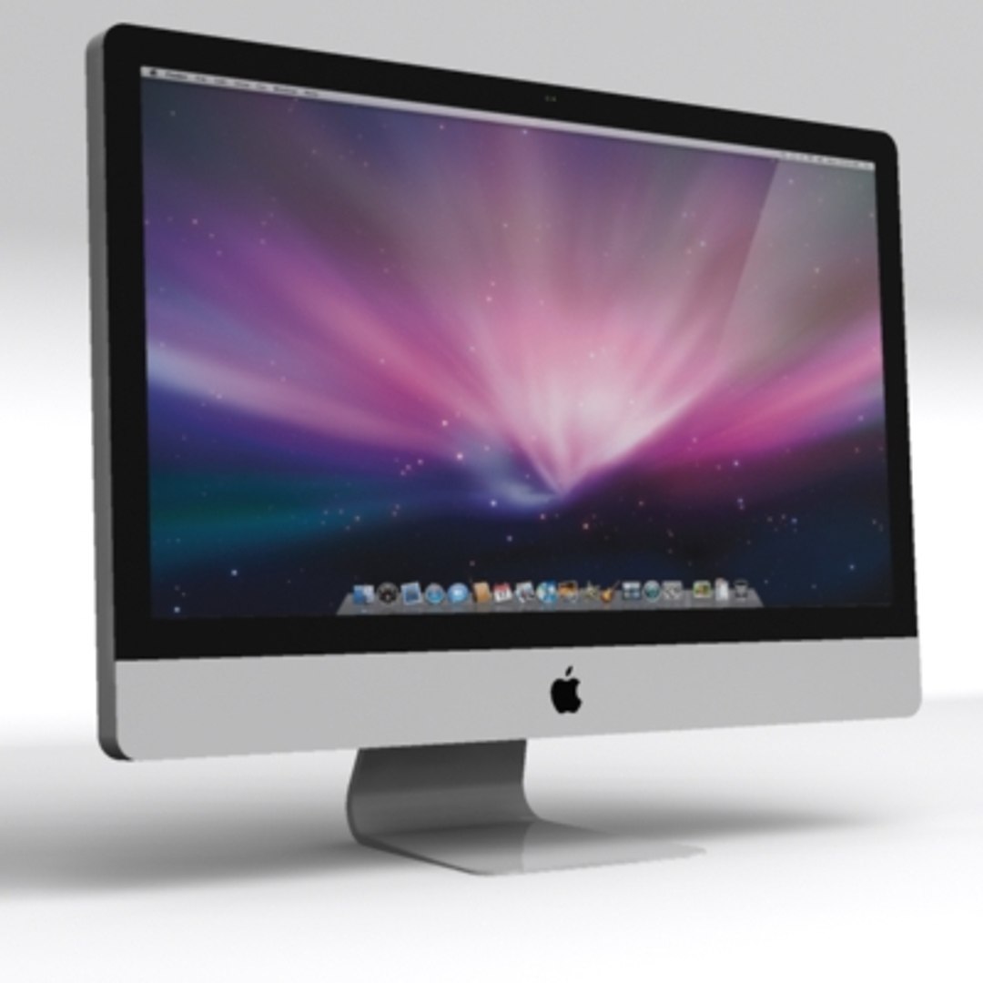 Apple Imac Led 27 3d Max