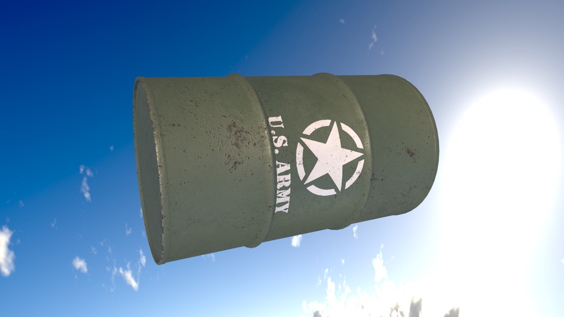 Barrel Storage 3D Model - TurboSquid 1490042