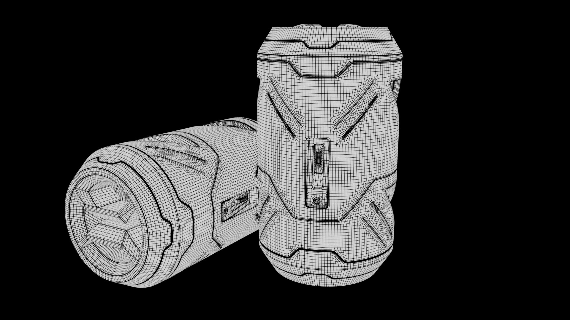 Futuristic Can Concept 3D - TurboSquid 2358761