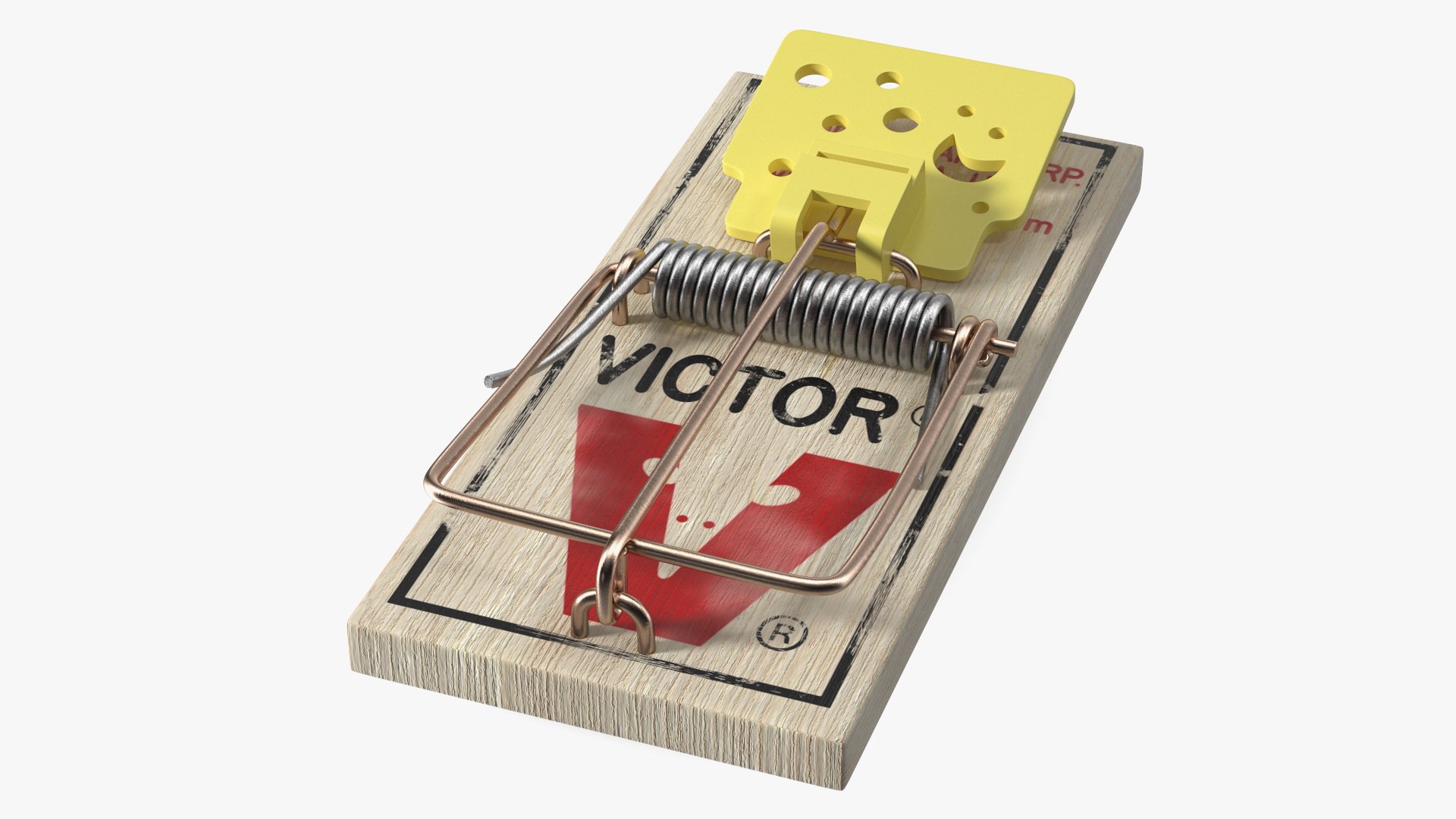 Victor Trigger Plate Mouse Trap 3D Model - TurboSquid 1777260