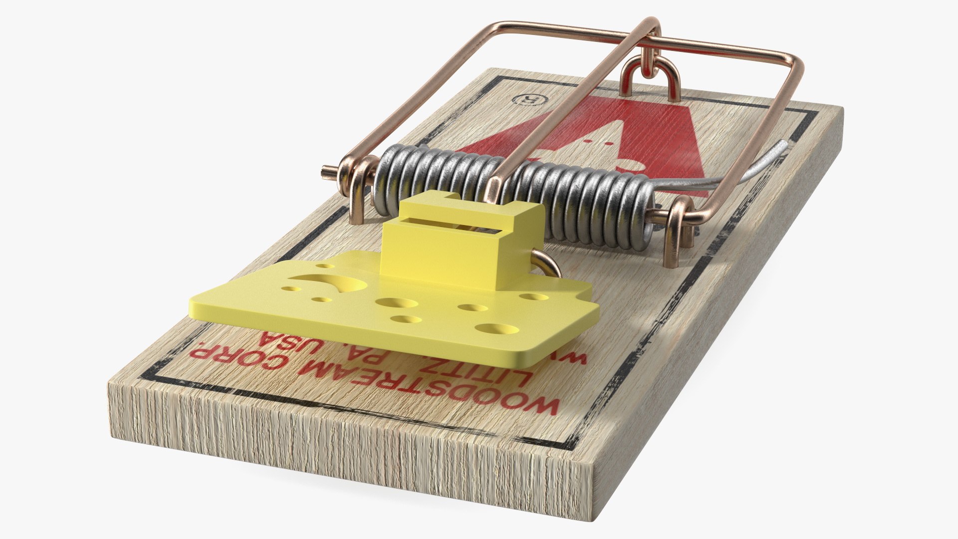 Victor Trigger Plate Mouse Trap 3D Model - TurboSquid 1777260