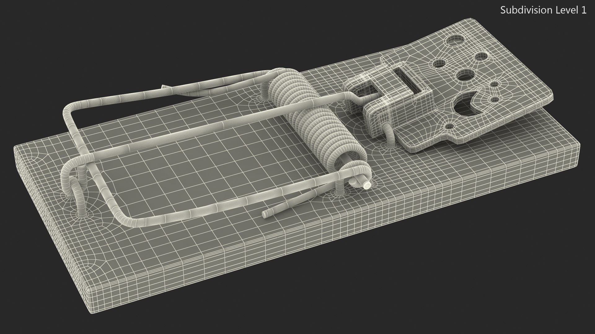 Victor Trigger Plate Mouse Trap 3D model - TurboSquid 1777260