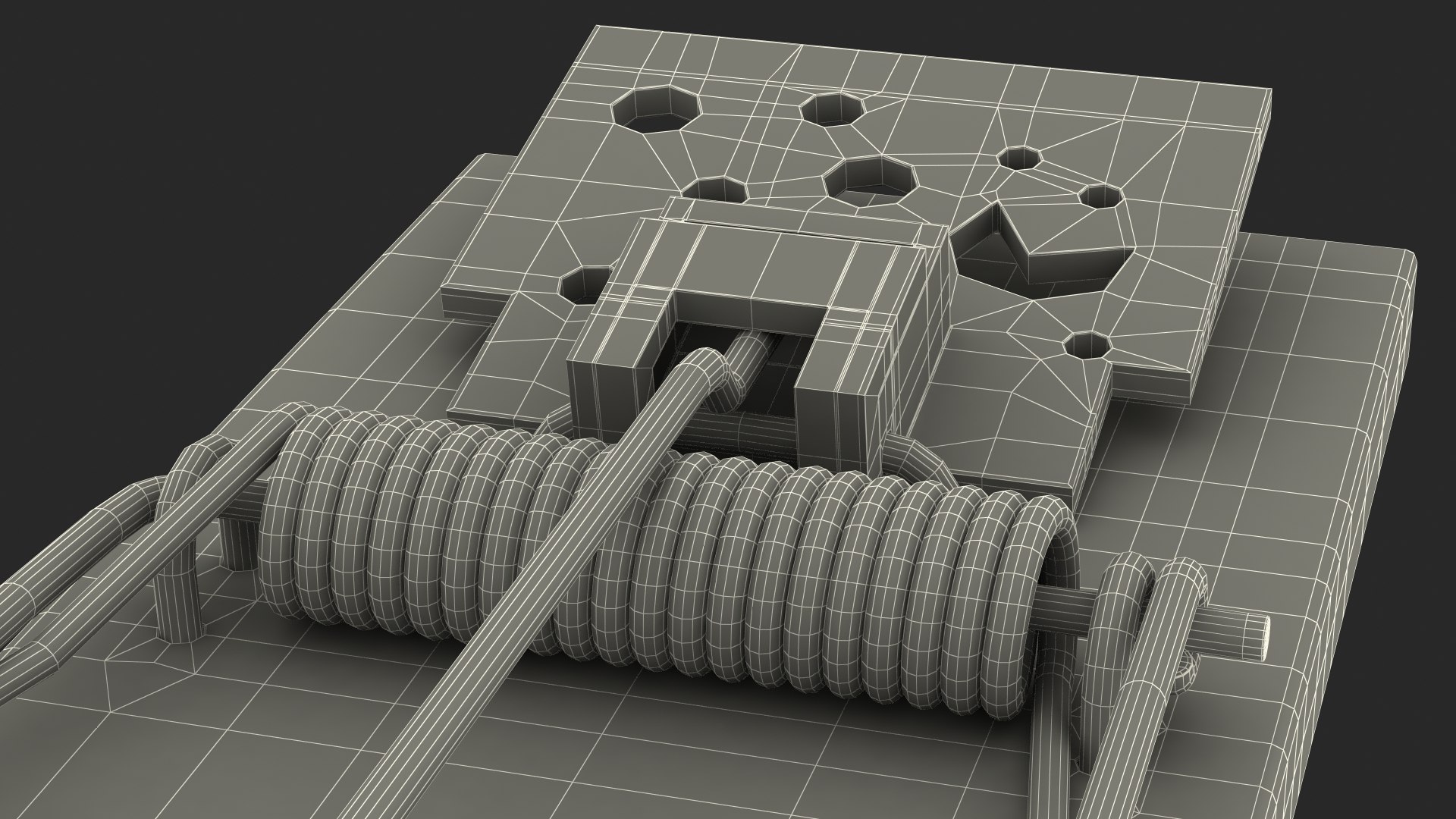 Victor Trigger Plate Mouse Trap 3D model - TurboSquid 1777260