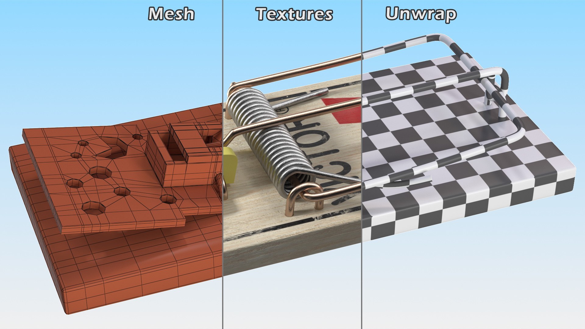 Victor Trigger Plate Mouse Trap 3D model - TurboSquid 1777260