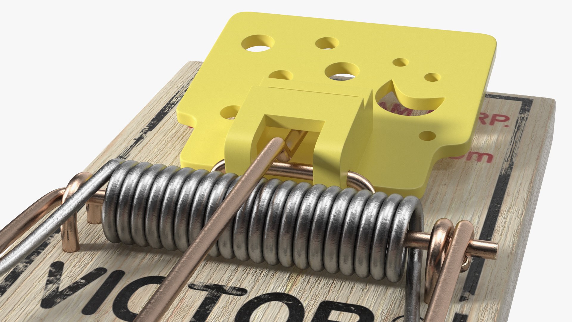 Victor Trigger Plate Mouse Trap 3D Model - TurboSquid 1777260