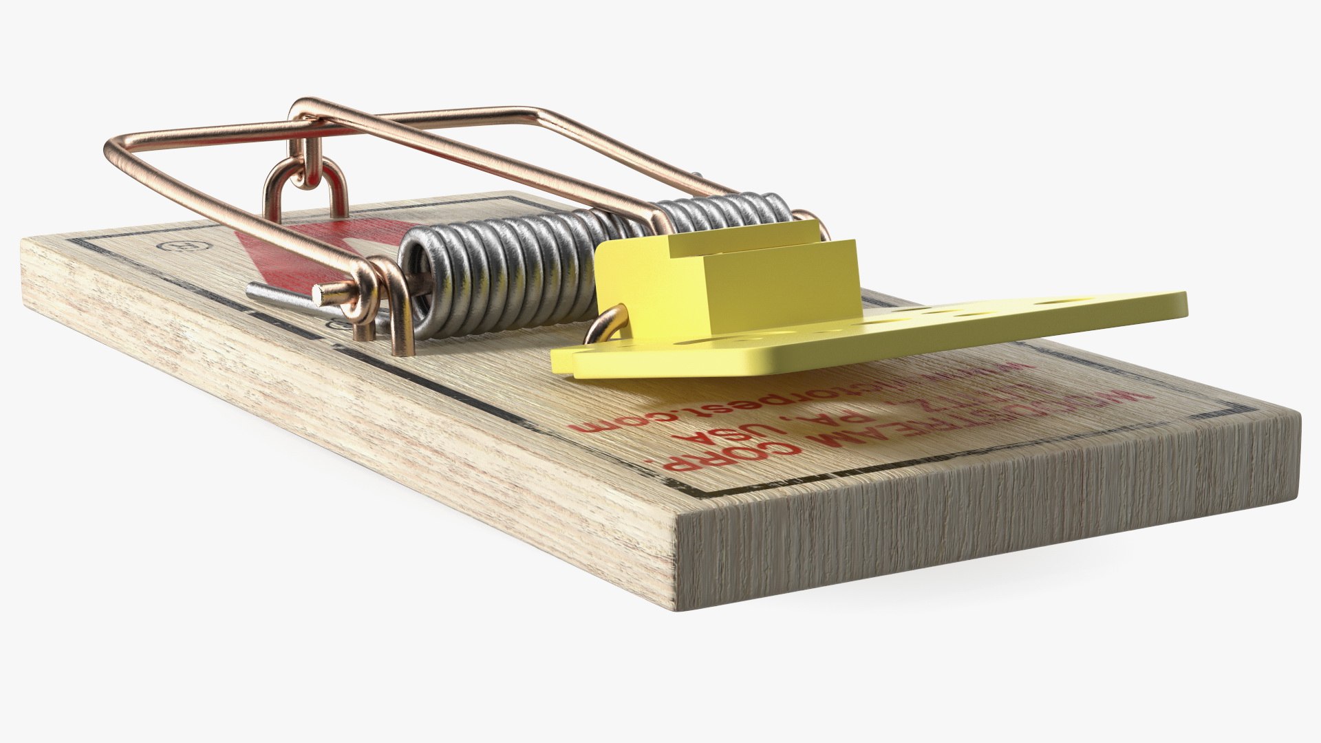 Victor Trigger Plate Mouse Trap 3D Model - TurboSquid 1777260