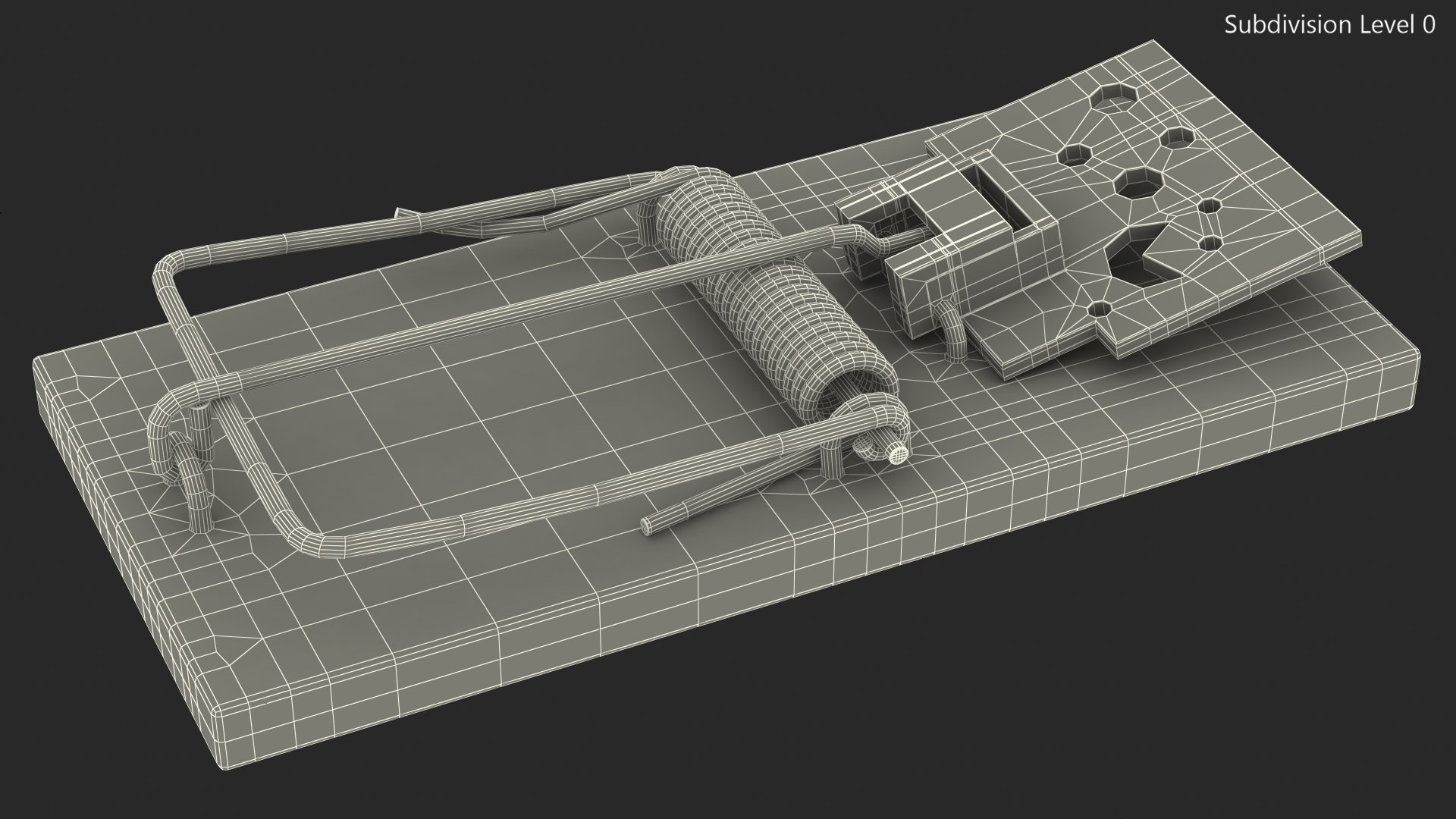 Victor Trigger Plate Mouse Trap 3D model - TurboSquid 1777260