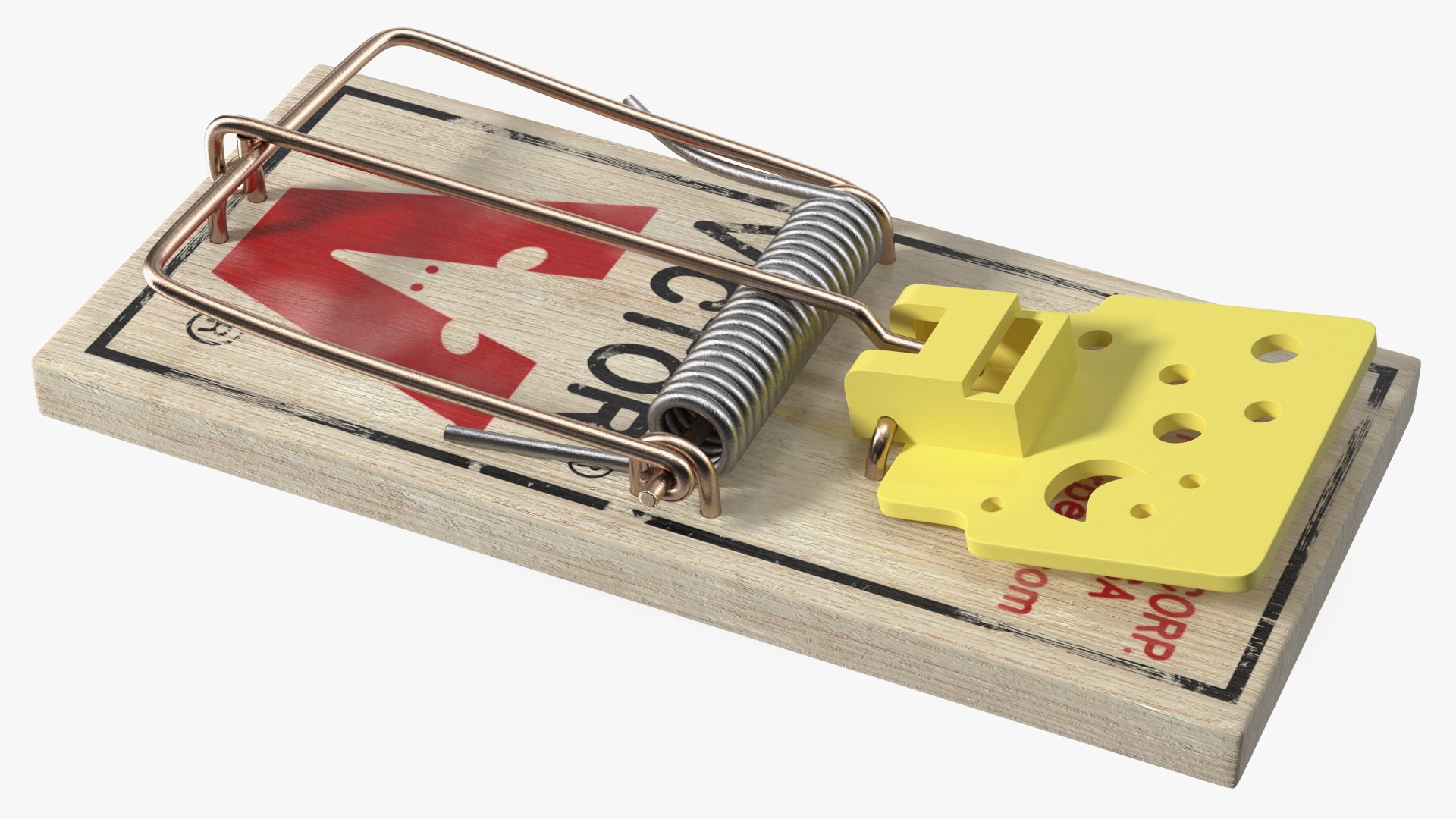 Victor Trigger Plate Mouse Trap 3D Model - TurboSquid 1777260