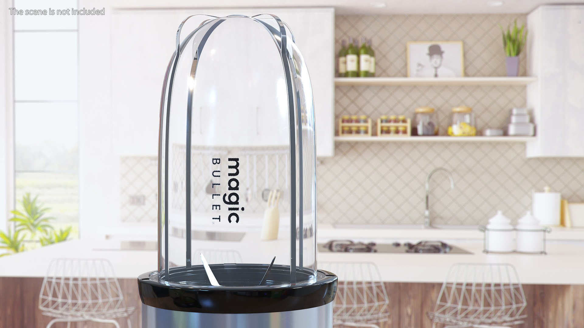 3D Model Magic Bullet Blender Silver - TurboSquid 2140061