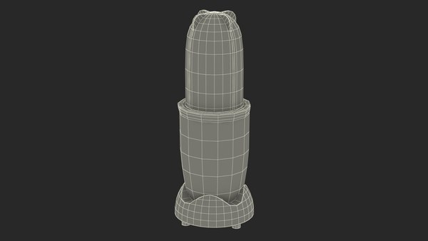 modelo 3d Licuadora Magic Bullet Plata - TurboSquid 2140061