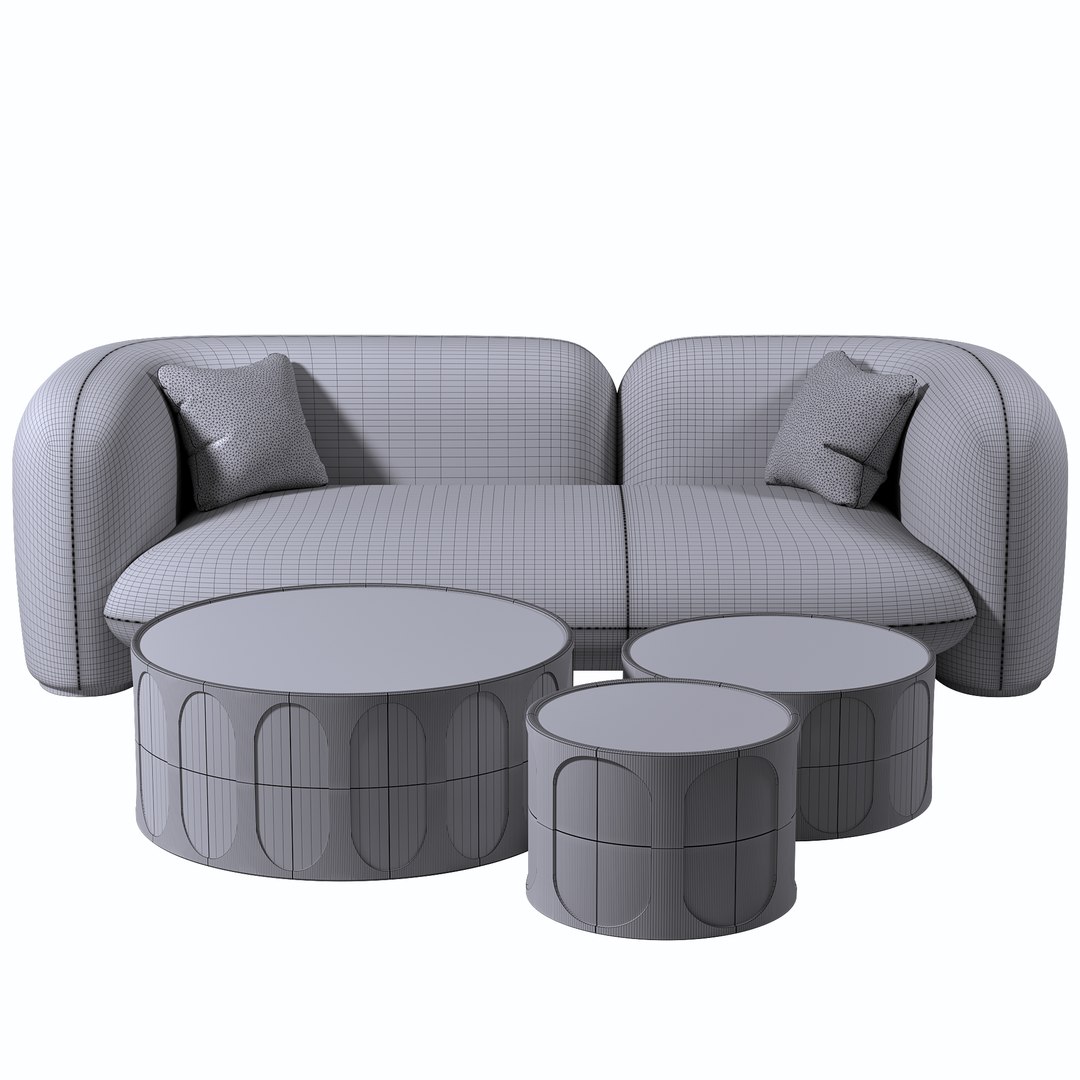 Freeform Sofa 3D Model - TurboSquid 2010773