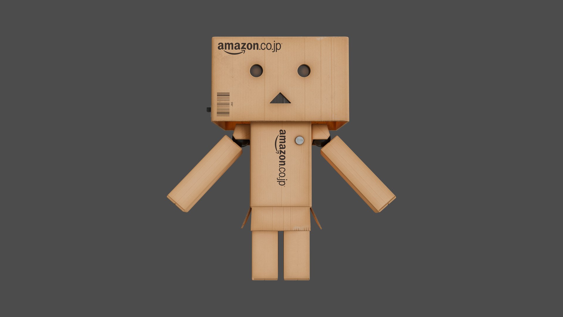 Realistc Danbo Amazon Cardboard Box 3D - TurboSquid 2329894