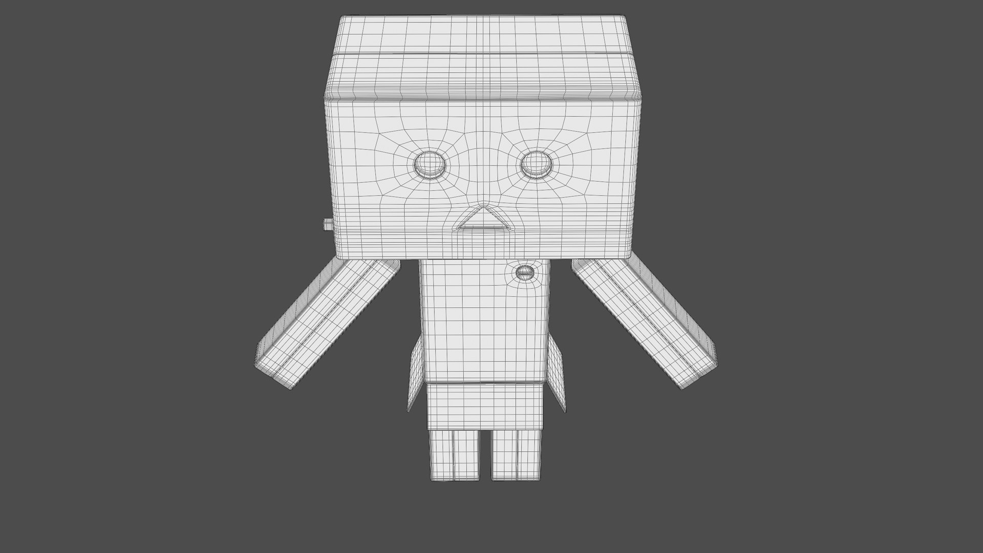 Realistc Danbo Amazon Cardboard Box 3D - TurboSquid 2329894