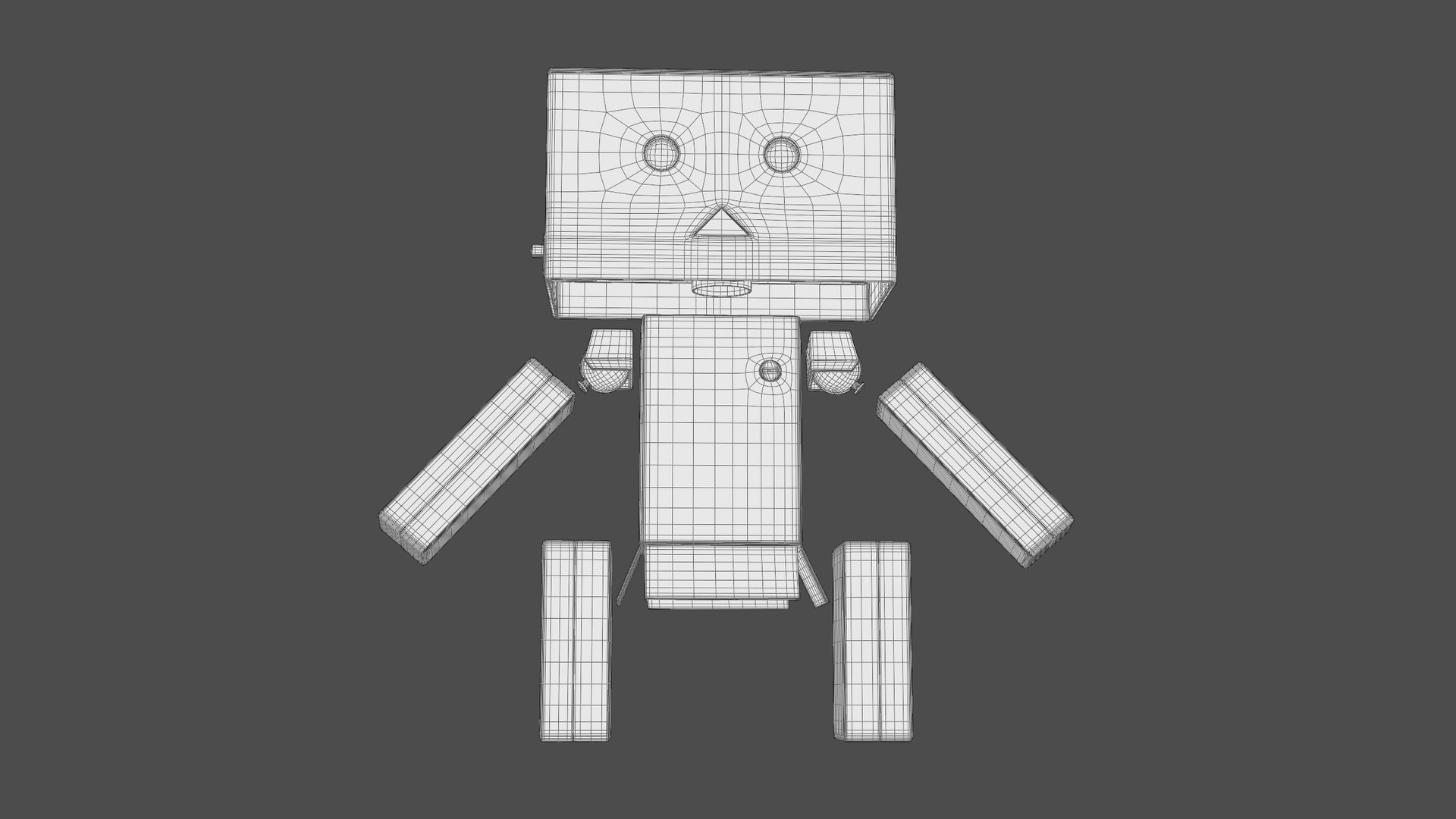 Realistc Danbo Amazon Cardboard Box 3D - TurboSquid 2329894