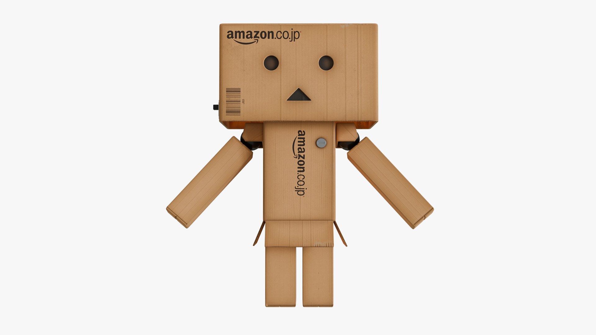 Realistc Danbo Amazon Cardboard Box 3D - TurboSquid 2329894