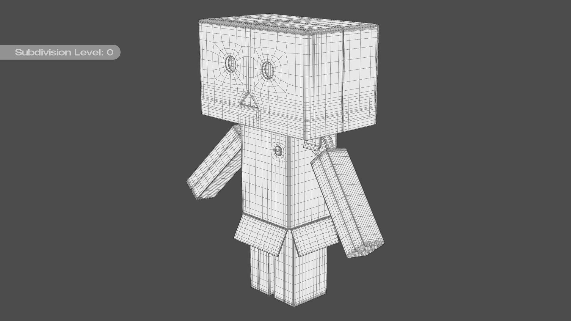 Realistc Danbo Amazon Cardboard Box 3D - TurboSquid 2329894