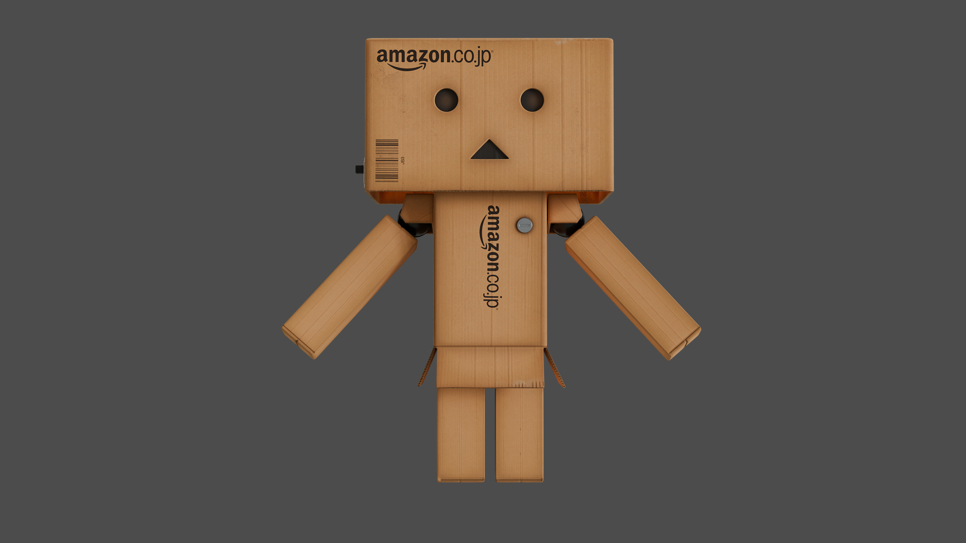 Realistc Danbo Amazon Cardboard Box 3D - TurboSquid 2329894