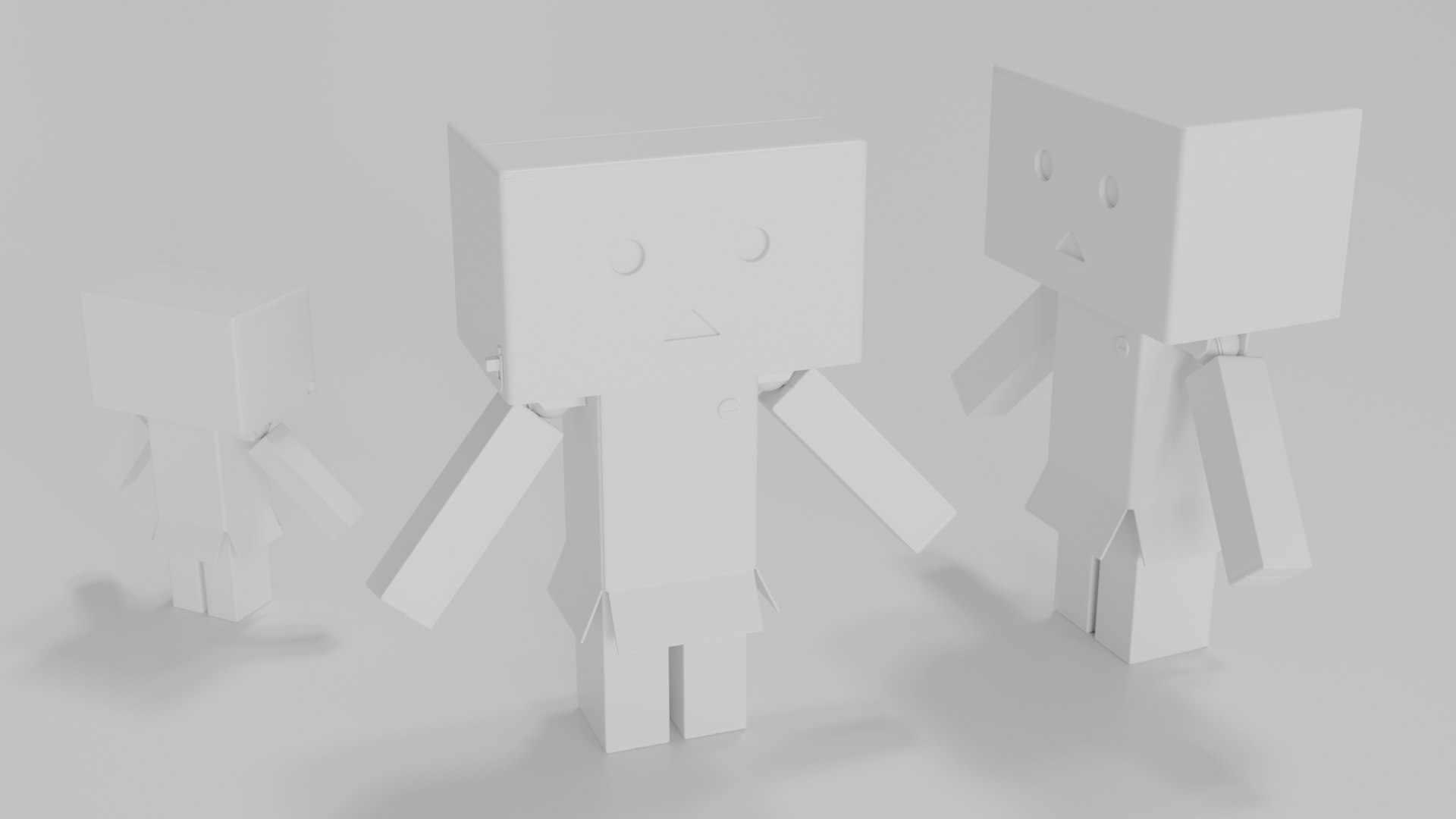 Realistc Danbo Amazon Cardboard Box 3D - TurboSquid 2329894