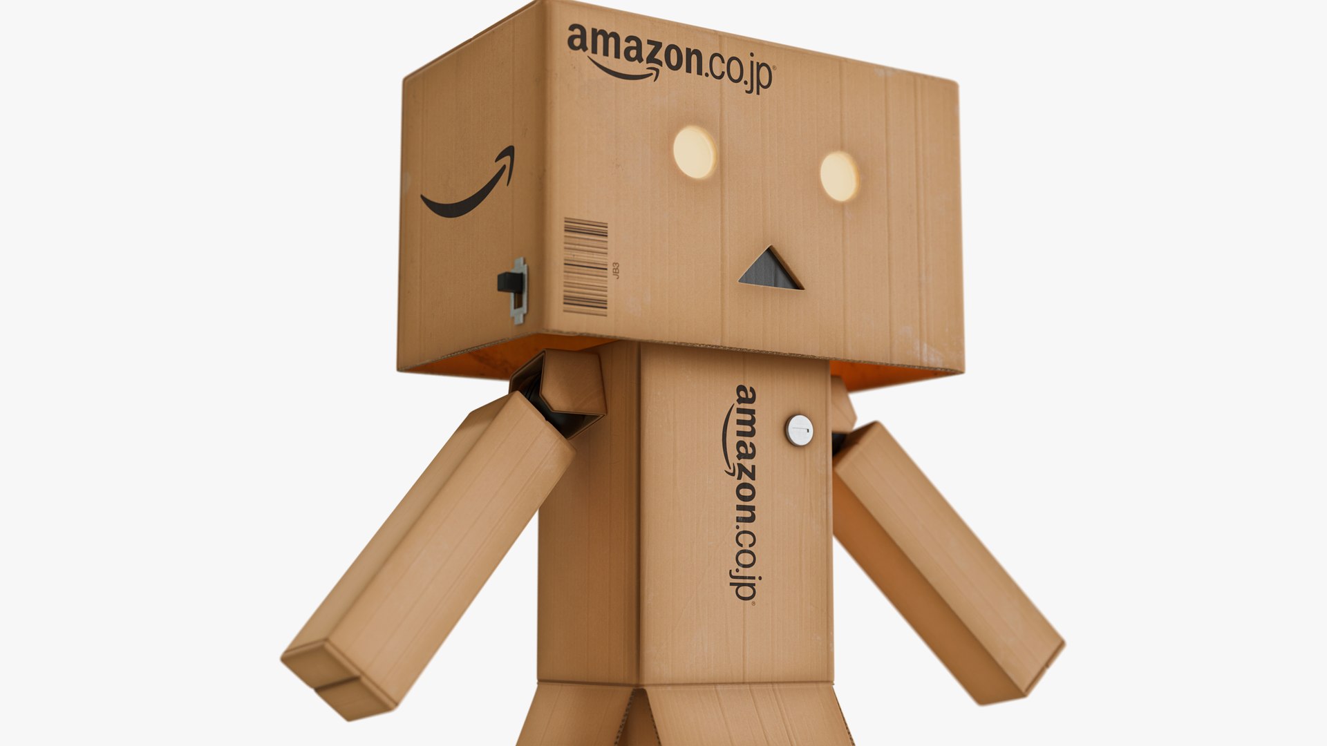 Realistc Danbo Amazon Cardboard Box 3D - TurboSquid 2329894