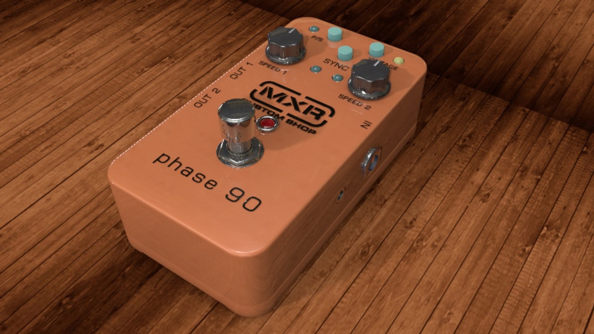 3d model dunlop mxr phase 99