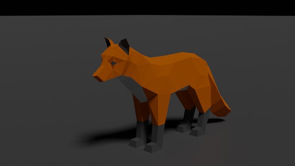 3D fox - TurboSquid 1388175