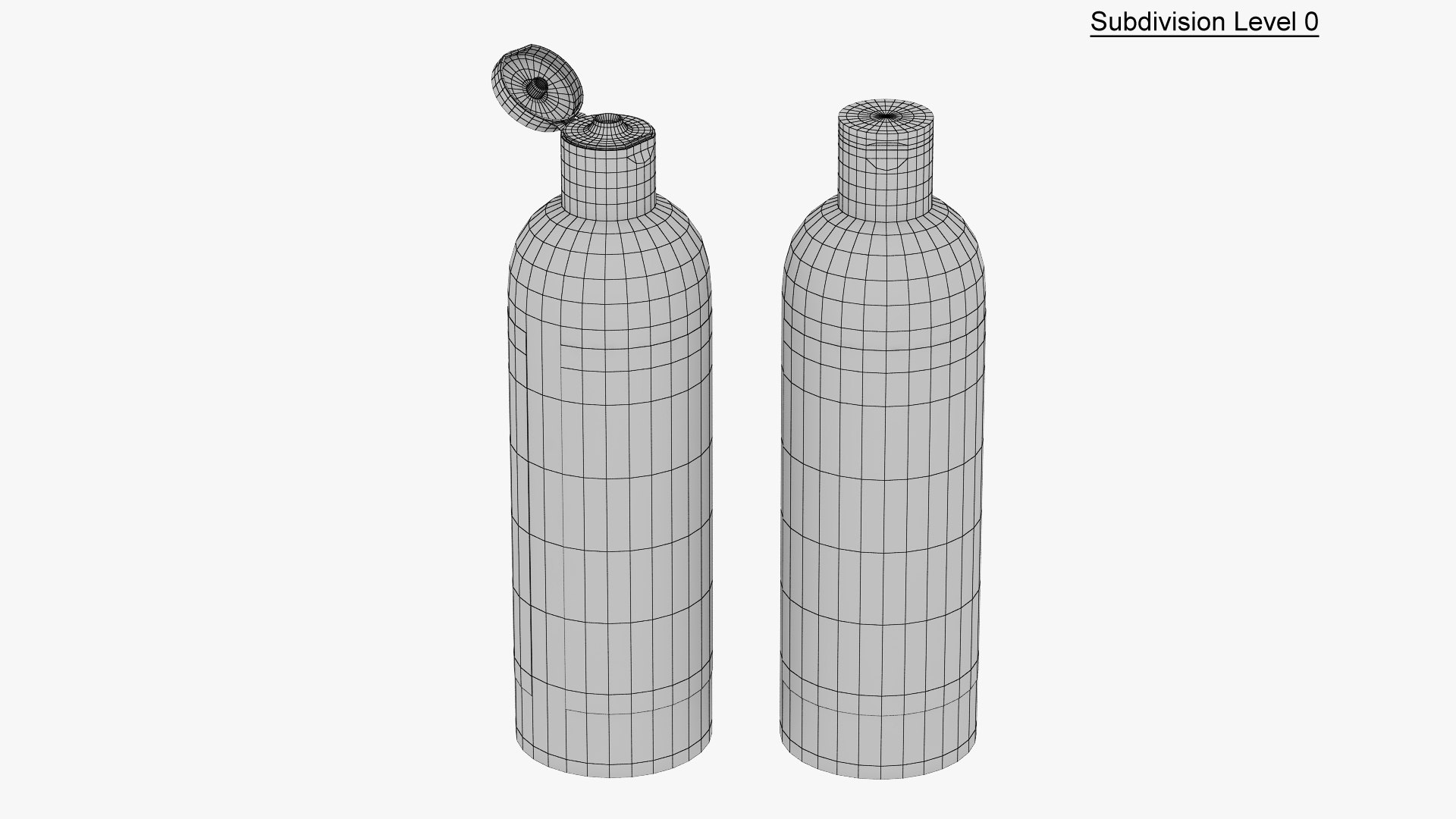 3D Shampoo Bottle - TurboSquid 1624098